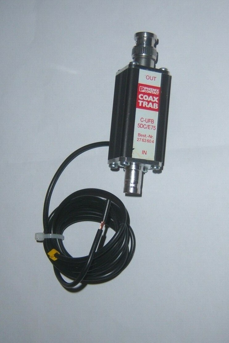 Phoenix Contact C-UFB 5DC/E75 Coax Trab Surge Protection Device 2763604 ...