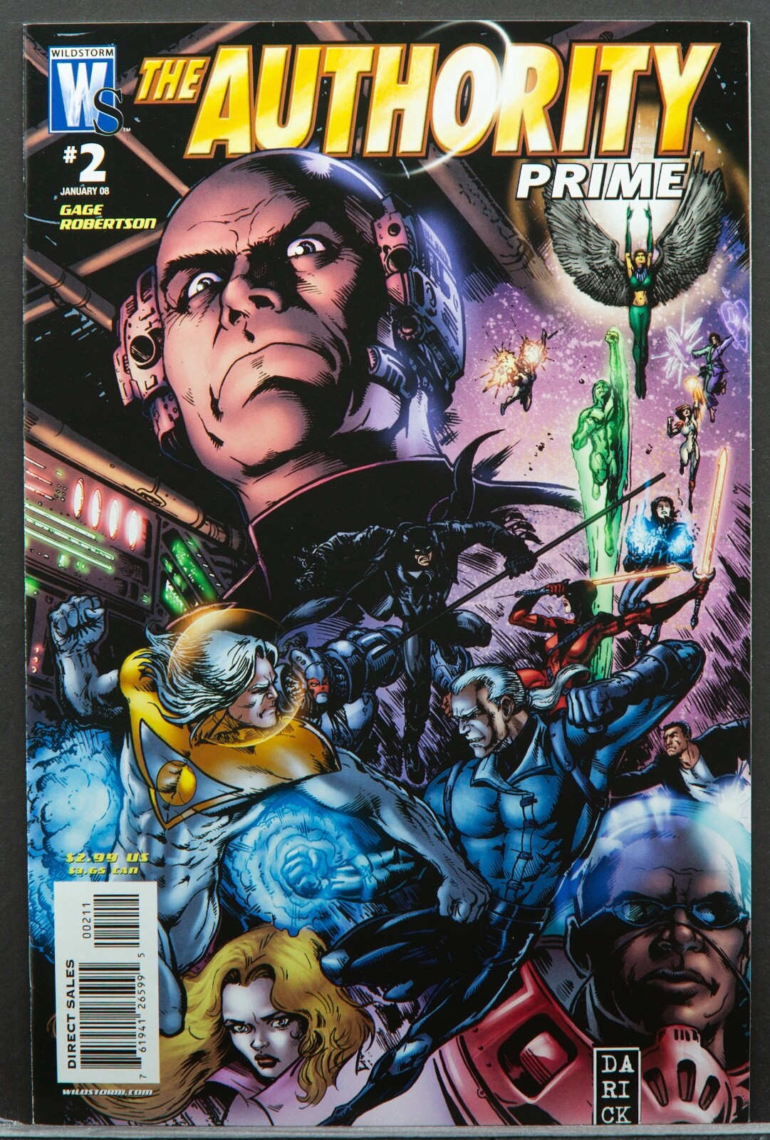 The Authority: Prime #2 Raw Comic in NM-MT 9.8 condition with White ...