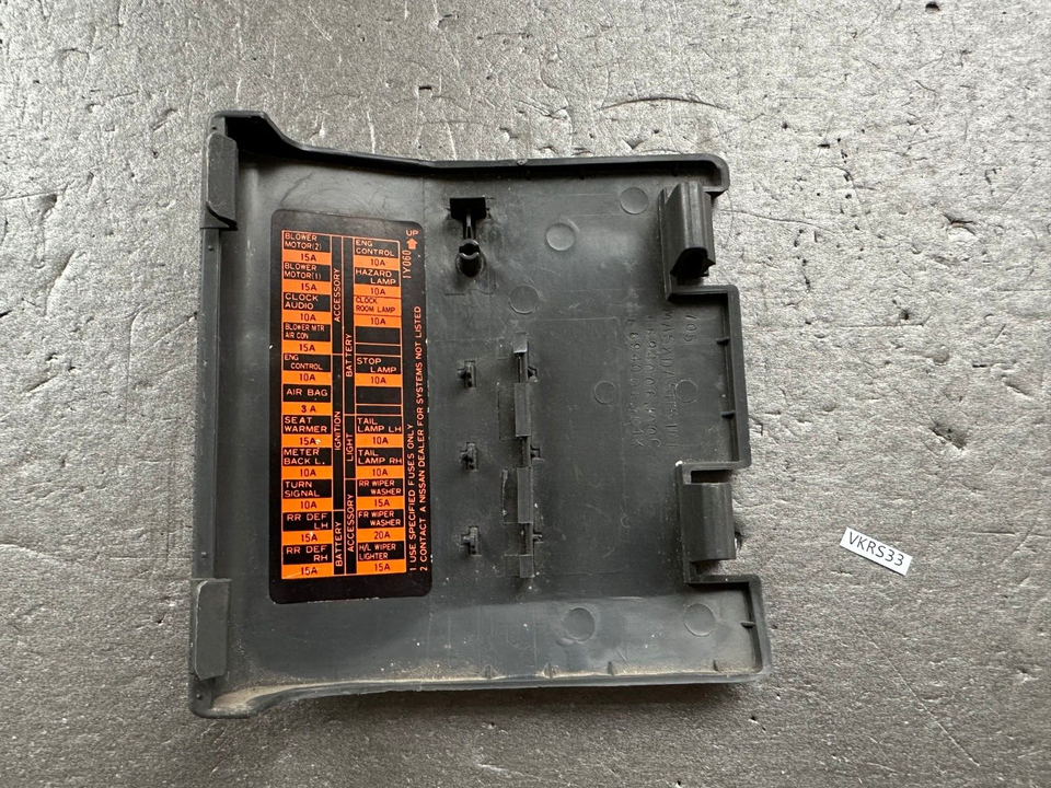 Genuine Nissan Patrol Y60 GR Fuse cover interior trim 6694006J01K | eBay