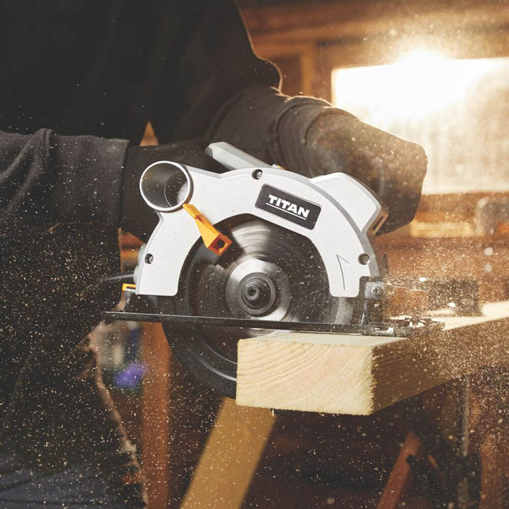 Titan Circular Saw Electric TTB911CSW 1500W | Grelly UK