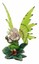Mythical Goddess Green Earth Pixie Dust Fairy Blowing Crystal Bubble ...