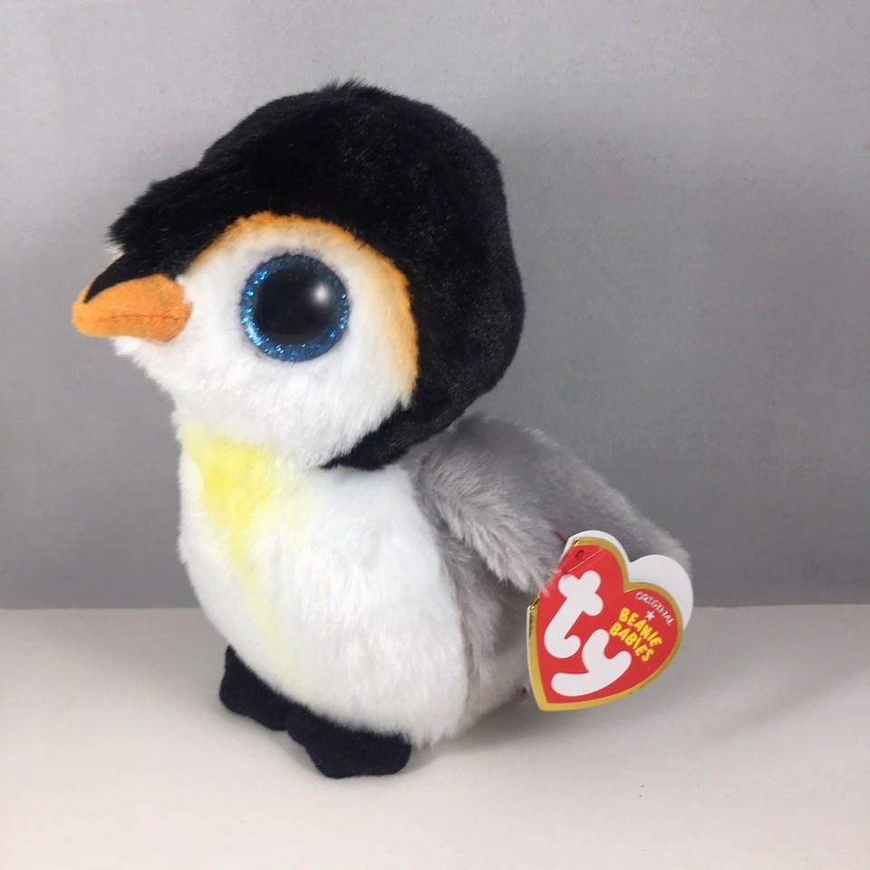 TY Beanie Baby - PONGO the Penguin (6 Inch) Plush Stuffed Toy Animal ...