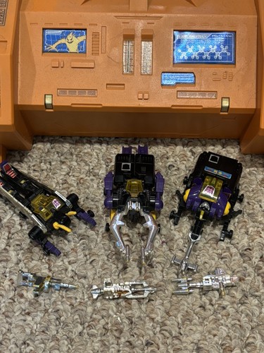 Transformers G1 Insecticons complete set Hasbro 1985 VINTAGE Bombshell ...