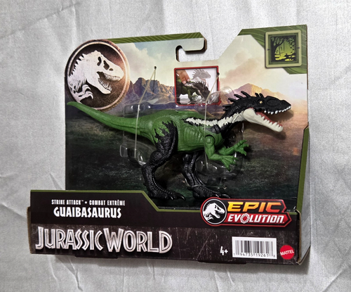 Jurassic World / Epic Evolution / Strike Attack / Guaibasaurus / Mattel ...