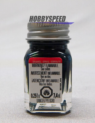 TESTORS PAINT GREEN METAL FLAKE ENAMEL 1/4oz JAR plastic model kit ...