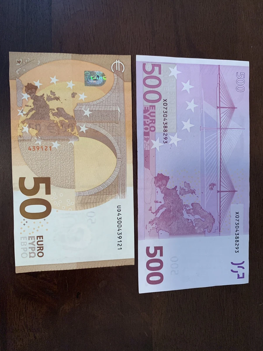 500 Euro Bill Back