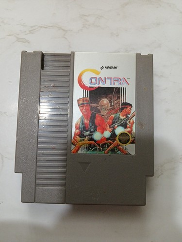 Contra NES Nintendo Entertainment System Video Game Konami Authentic ...