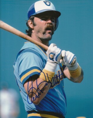 VINTAGE GORMAN THOMAS SIGNED MILWAUKEE BREWERS 8x10 PHOTO! Autograph | eBay