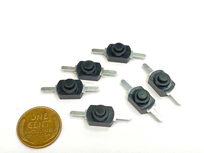 6 Pieces Latching push button switch flashlight torch mini lock small ...