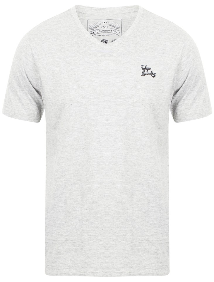 Tokyo Laundry Men's T-Shirt 3 Pack Cotton Short Sleeve Top Plain Gym ...