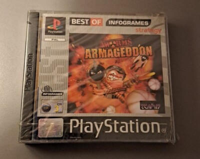 Playstation PS1 - Worms Armageddon Game. Brand New, Sealed ...