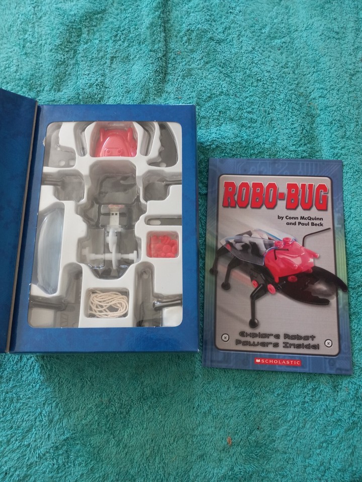 Scholastic Toy Robo Bug Build A Motorized Moving Robotic Bug | eBay