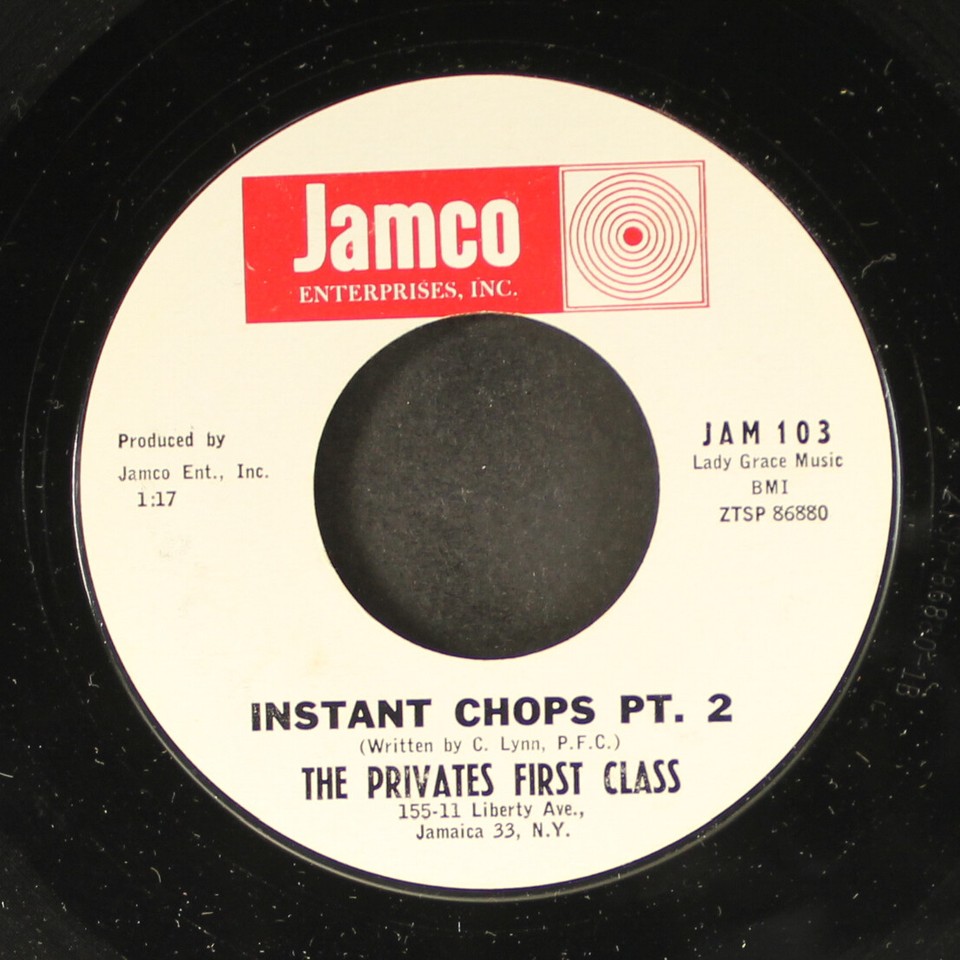 PRIVATES FIRST CLASS: instant chops / part 2 JAMCO 7" Single 45 RPM | eBay