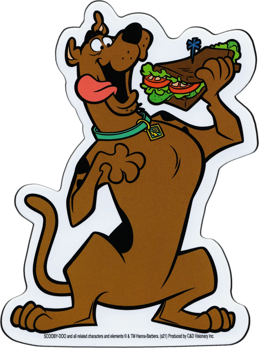 Scooby Doo Eating Sandwich