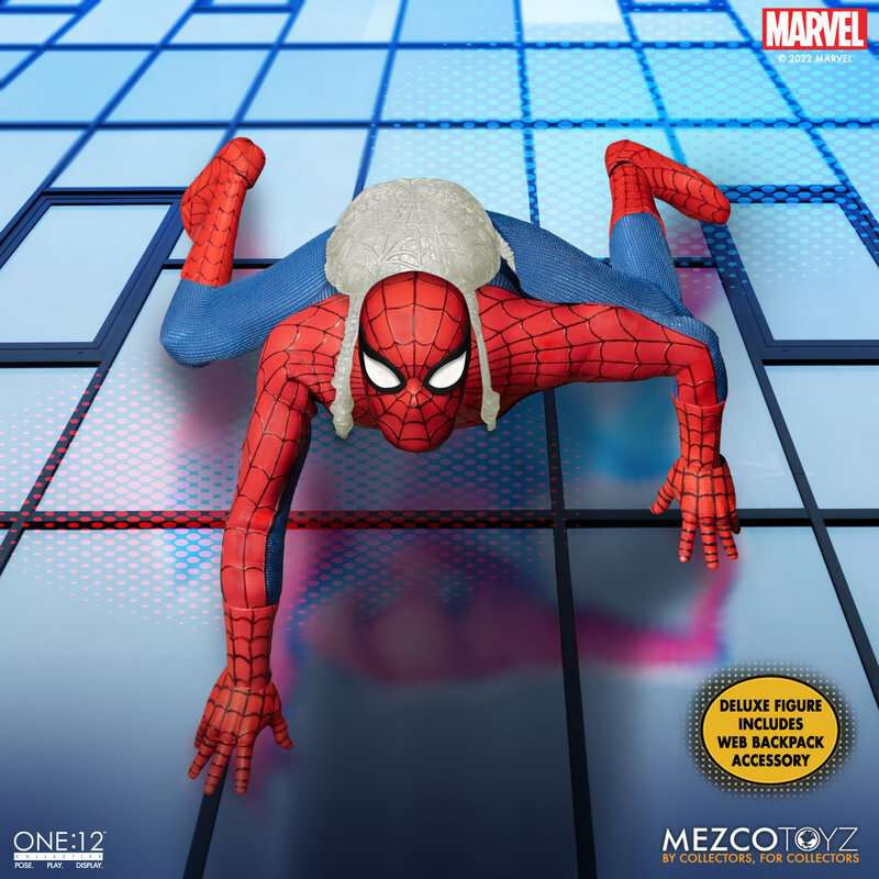 Mezco 1/12 Spider -Man DX Lighting Edition Action Figure In Stock | eBay