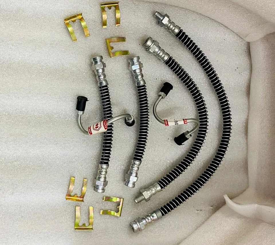 Fit For Willys jeep MB GPW CJ2A CJ3A CJ3B M38 M38A1 Brake Hose Kit Big ...