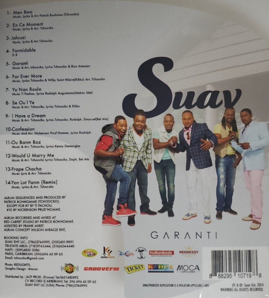 Suav ( Garanti ) Haitian Music CD | eBay