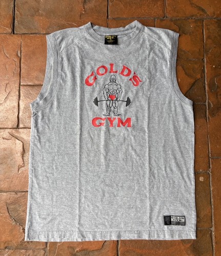 Vintage 90s Y2K Gold's Gym California Tank Shirt XL Training | eBay