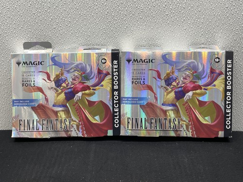 Magic the Gathering MTG: Final Fantasy - Collector Omega Pack Lot of 2 ...