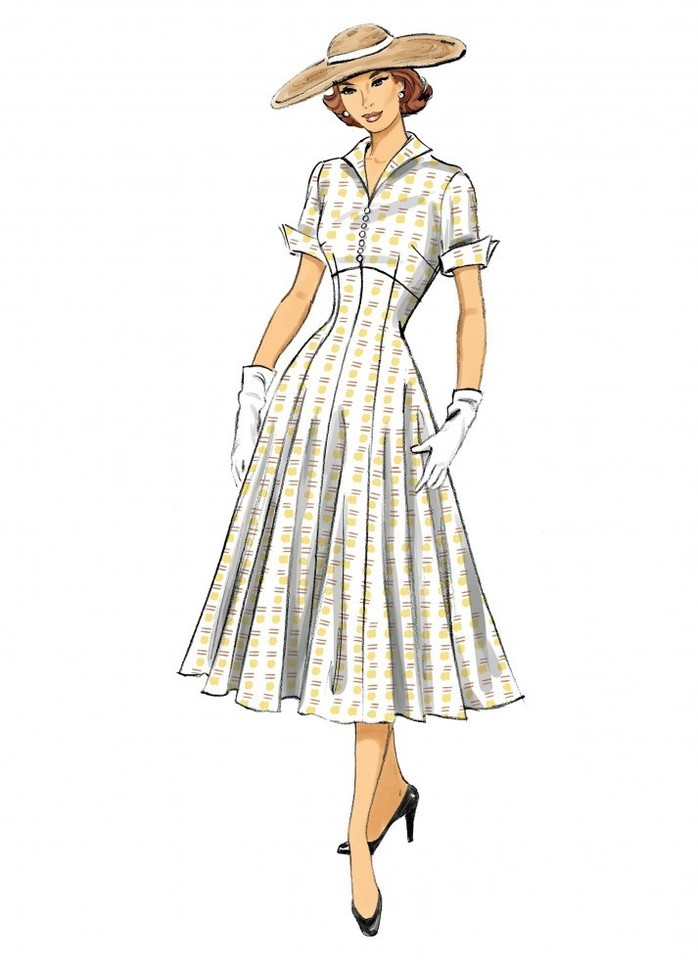 Butterick Ladies Sewing Pattern 6018 Vintage Style Dresses (Butterick ...