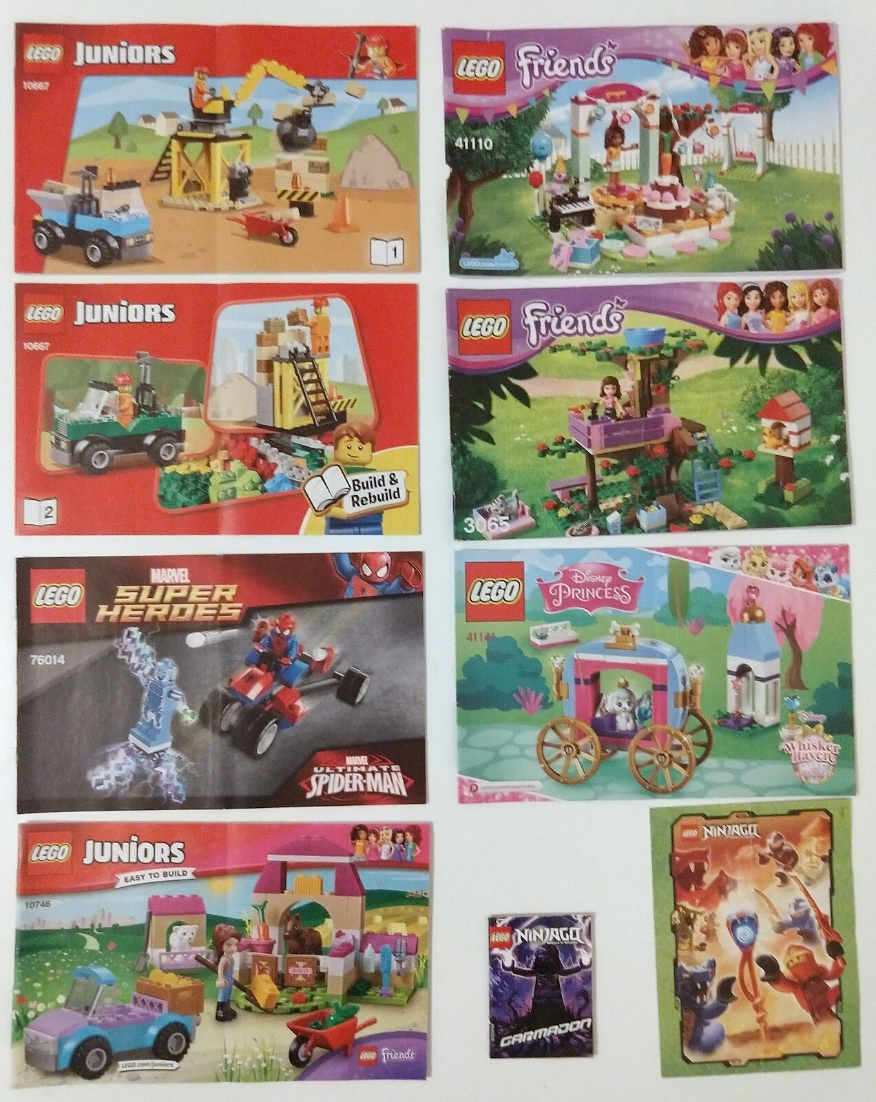 LEGO Instruction Booklet Sheet Manual bundle lot | eBay