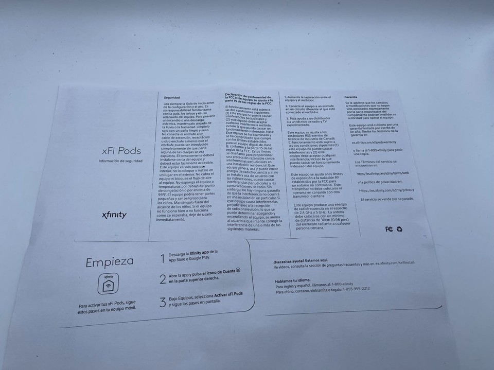 Xfinity X-Fi Pod 2nd Gen WiFi Extender (Model XE2-SG) | eBay