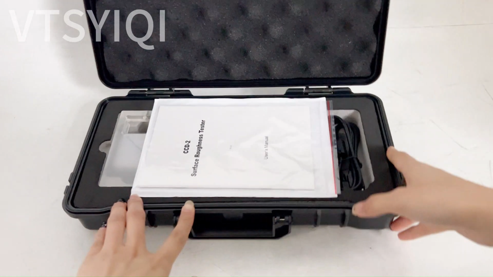 Digital Surface Roughness Tester Ra Rz Rq Rt Profile Gauge Measuring ...