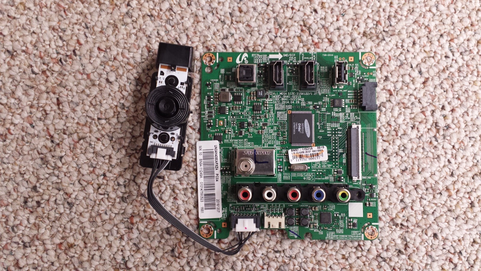 Samsung UN24H4000AFXZA Main Board BN94-11249A Version IP02 (#3170) | eBay