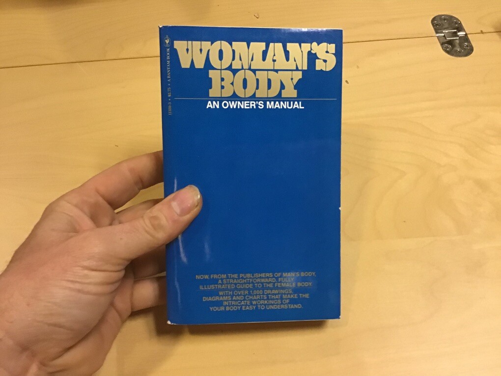 HIGH GRADE: UNREAD 1st ed. Bantam paperback: WOMAN'S BODY owner's ...