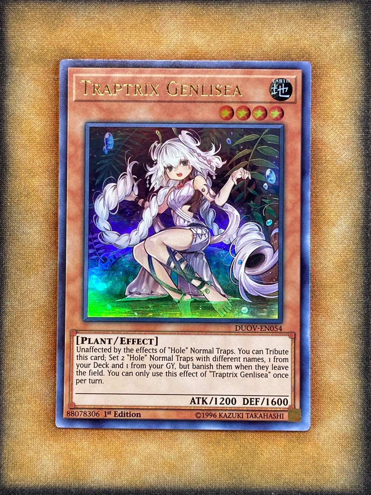 Yugioh Traptrix Genlisea DUOV-EN054 Ultra Rare 1st Ed NM | eBay