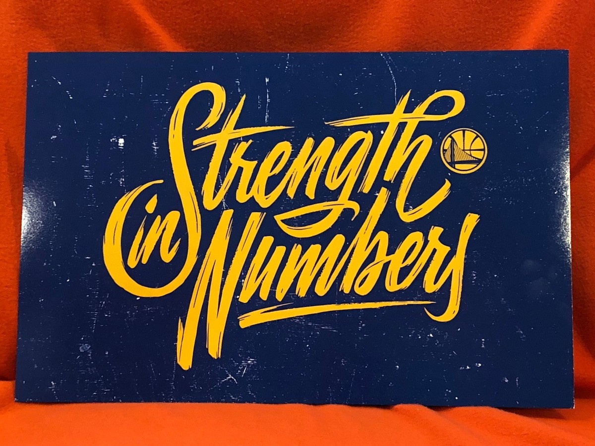 Golden State Warriors Strength In Numbers Golden State Warriors: