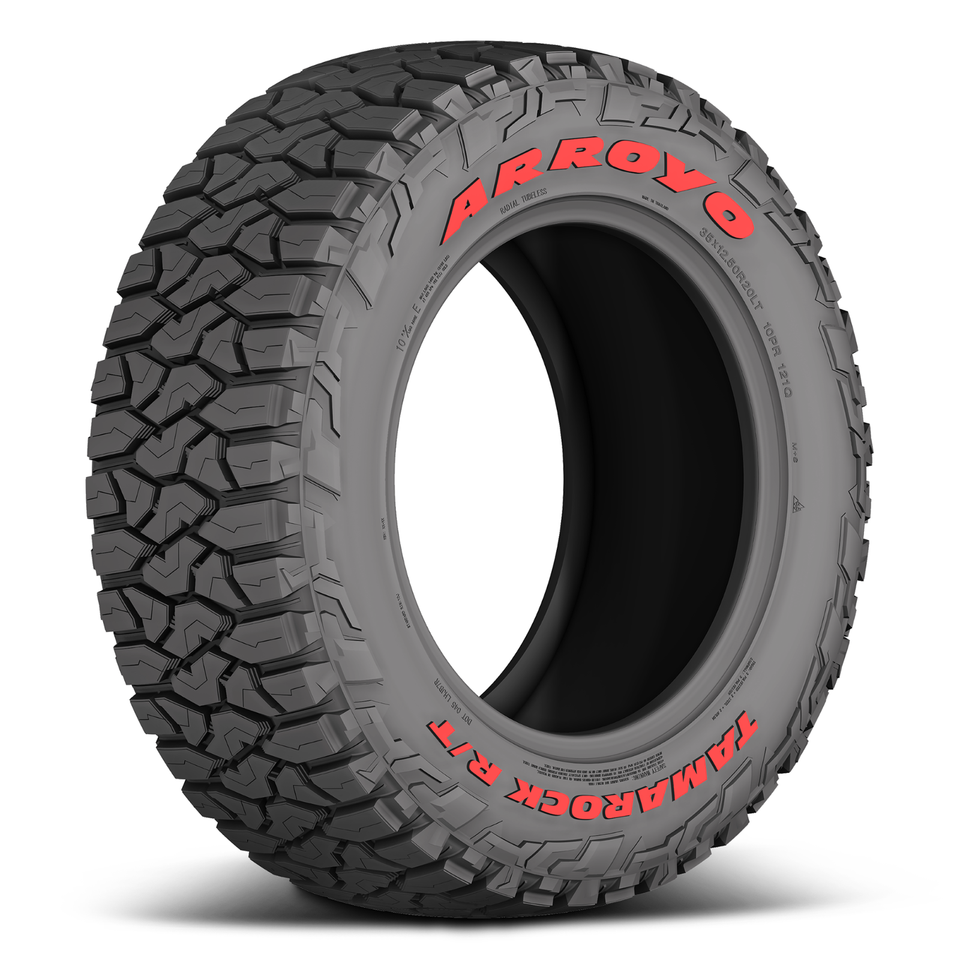 35X12.50R18LT Arroyo TAMAROCK R/T 128Q LOAD F 12PLY RED LETTER RRL M+S ...