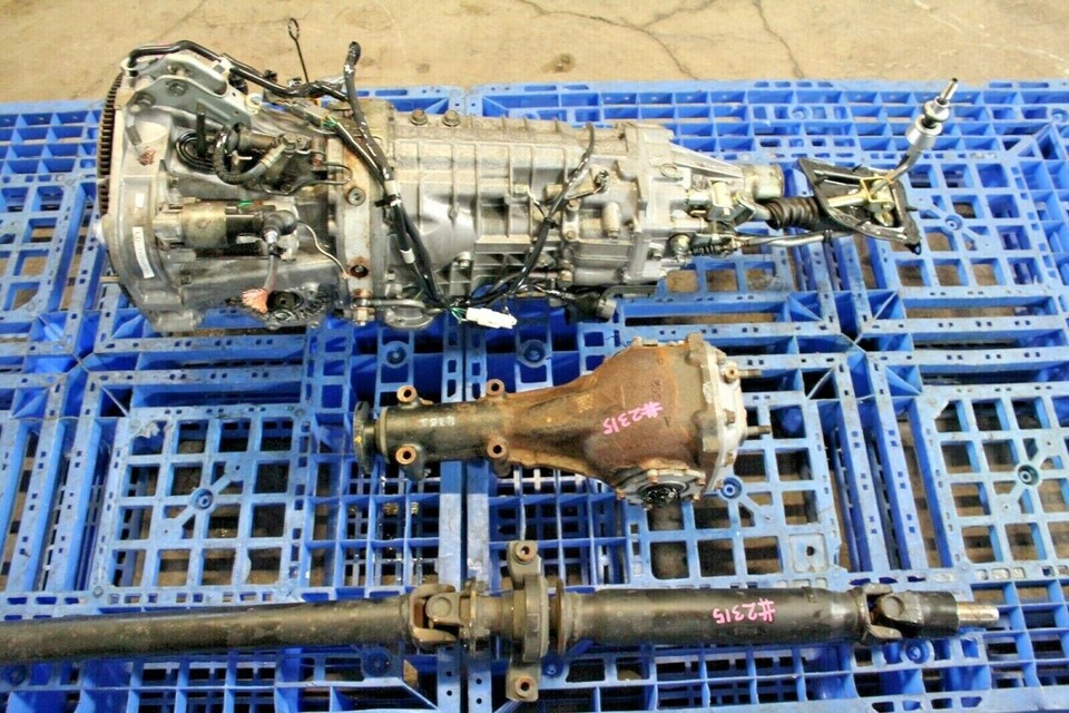 JDM SUBARU IMPREZA WRX STI 6 SPEED TRANSMISSION WITH DIFFERENTIAL V7 02 ...