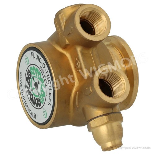 Rotoflow Compact vane pump Fluid-o-Tech CO101V 3/8" brass Rotary vane ...
