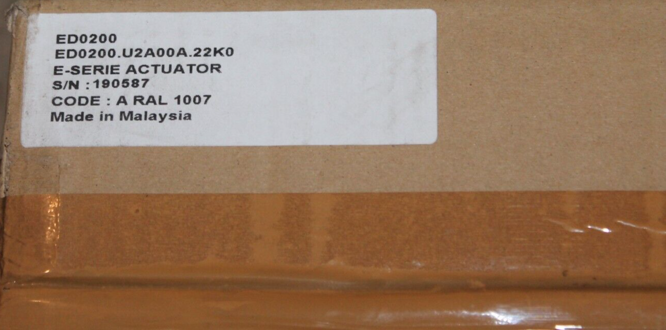 El-o-matic ED0200.U2A00A.22K0 Pneumatic Valve Actuator NEW NIB | eBay