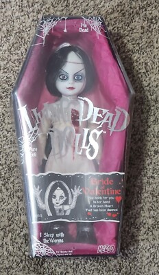 Brand New, Factory Sealed, Living Dead Doll, BRIDE OF VALENTINE, Mezco ...