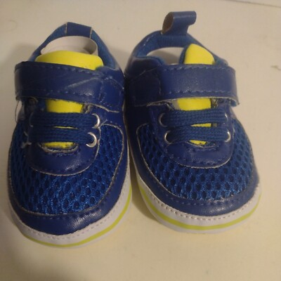 New ~FILA~ Baby Boy Sz 0-6M Comfy Fit Shoes Blue, Yelloe, white colors ...