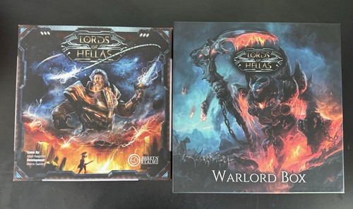 Lords of Hellas (Sundropped) Board Game Core, Warlord Box, Dark Ages ...