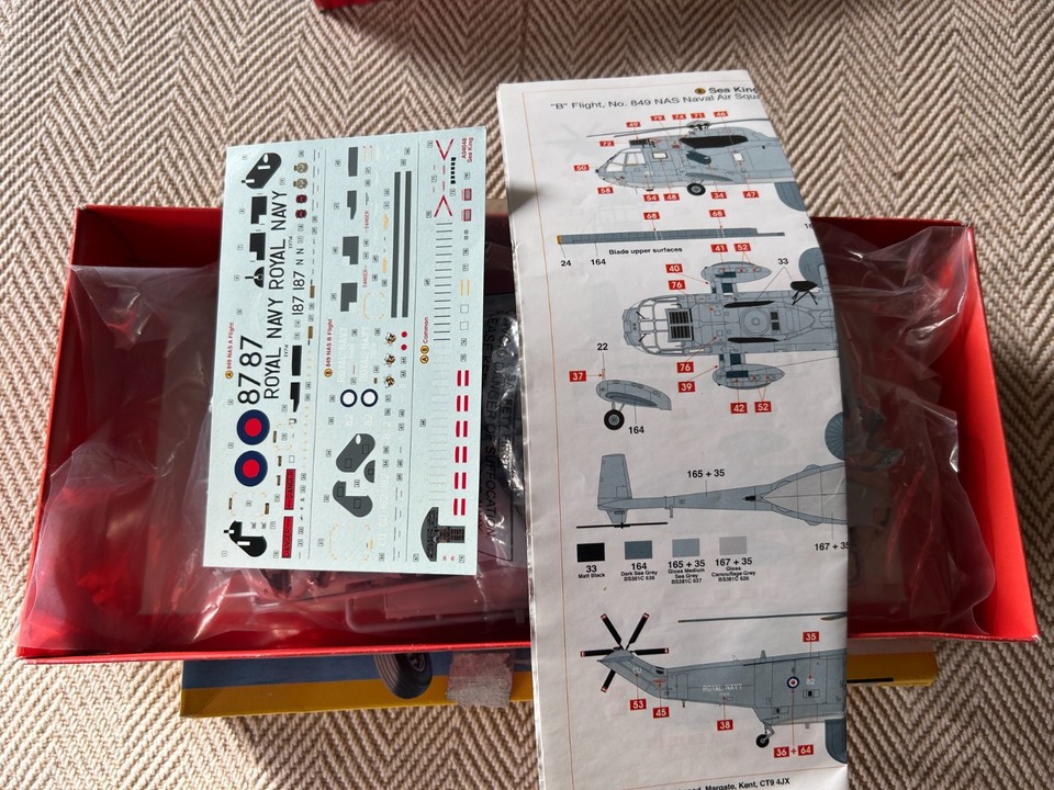 Airfix 1/72 Westland Sea King AEW.Mk2/ASaC.Mk7 | eBay UK