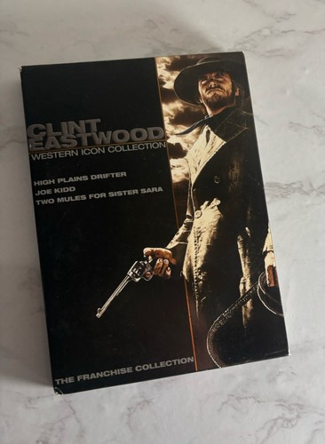 DVD CLINT EASTWOOD 2007 Western Icon Collection 3 Movies/2 Disc Set ...
