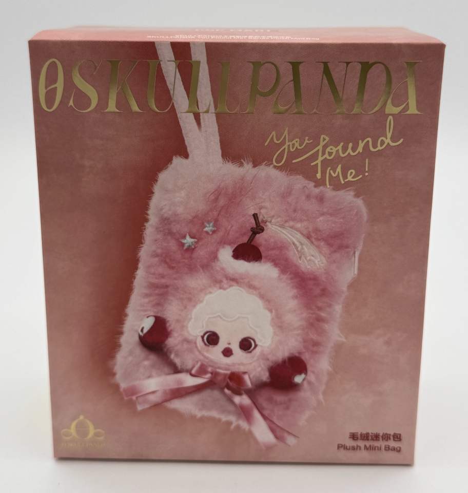 PRANKY PEANUT Skullpanda You Found Me Series Plush Mini Bag Authentic ...