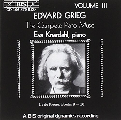 EDVARD GRIEG - Grieg Lyric Pieces Books 8-10 - CD - **Mint Condition ...