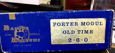 HO SCALE BRASS KATSUMI PORTER BALBOA MOGUL (OLD TIME) 2-6-0 STEAM ...