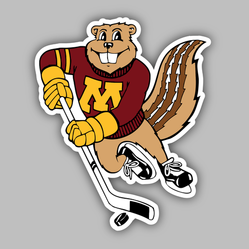 University of Minnesota Golden Gophers Vinyl Sticker/Decal -NCAA ...