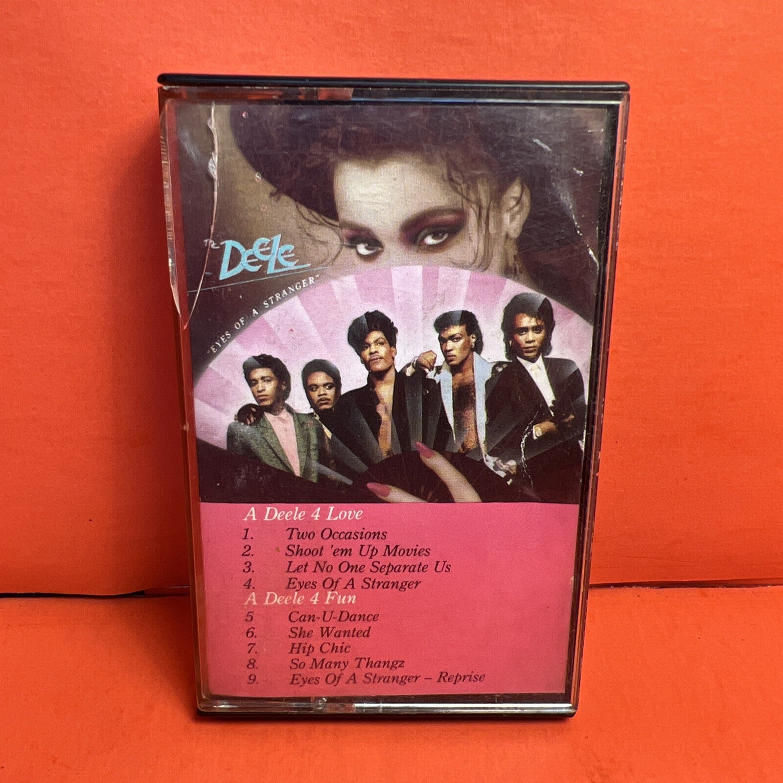 The Deele Eyes of a Stranger Cassette 1987 First Edition EX | eBay