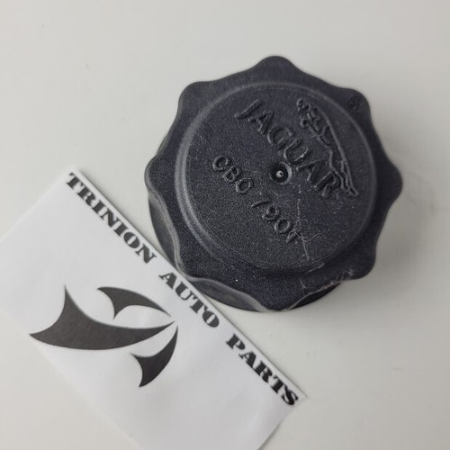 1990 Jaguar XJ Radiator Coolant Fluid Reservoir Tank Cap Lid Black OEM ...