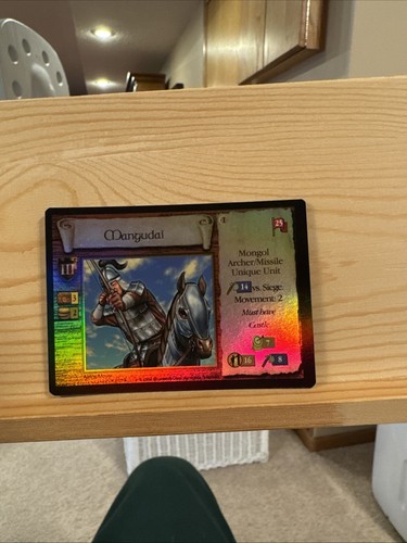Age Of Empires - CCG - Foil Mangudai - Expandable Card Game - Mongol | eBay