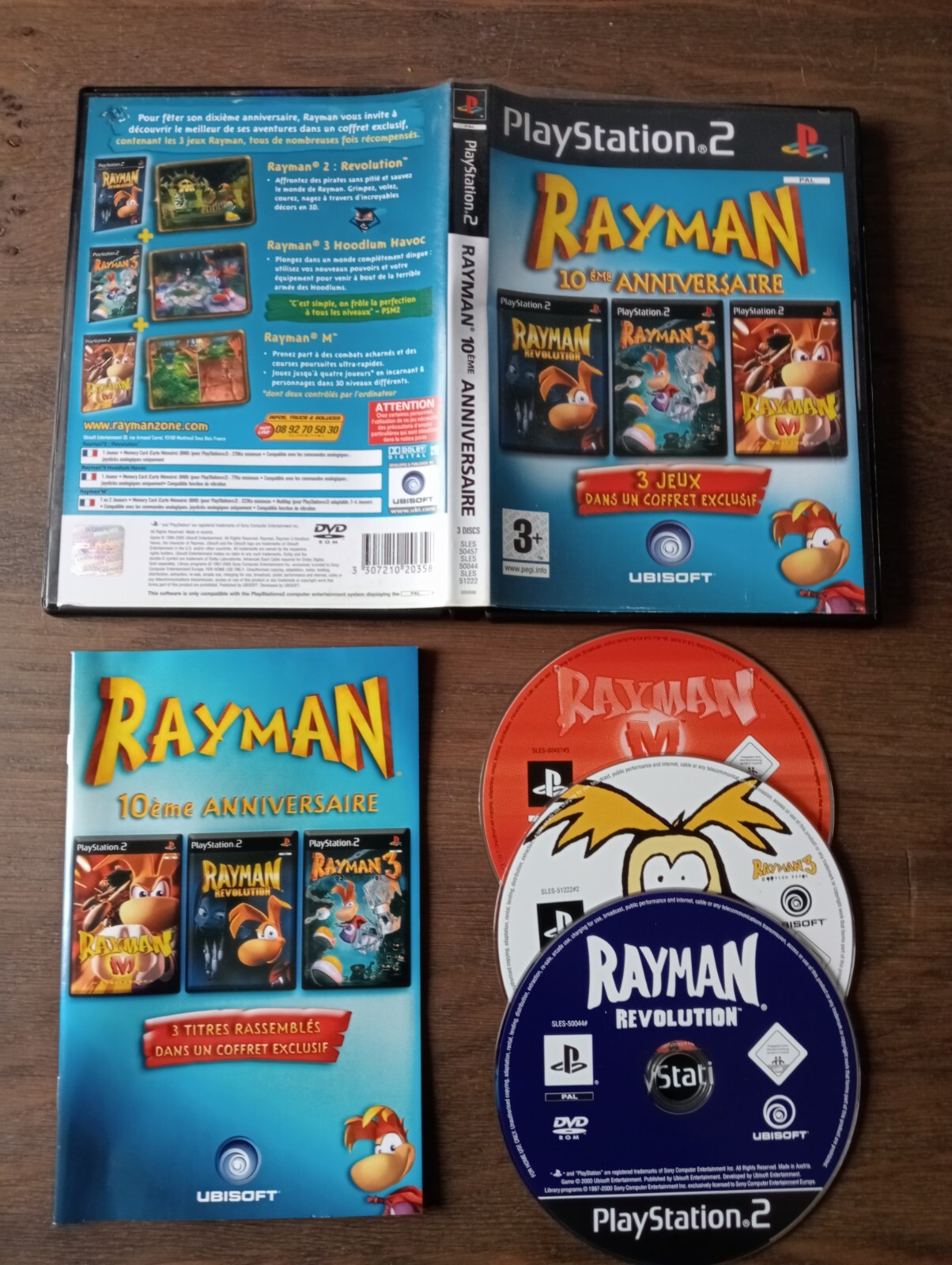 Rayman 10ème Anniversaire PlayStation 2 PAL - Prix - Photo - Présentation