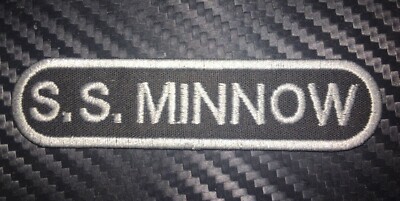 GILLIGANS ISLAND SS MINNOW S.S. MINNOW PATCH TV GILLIGAN'S ISLAND PATCH ...