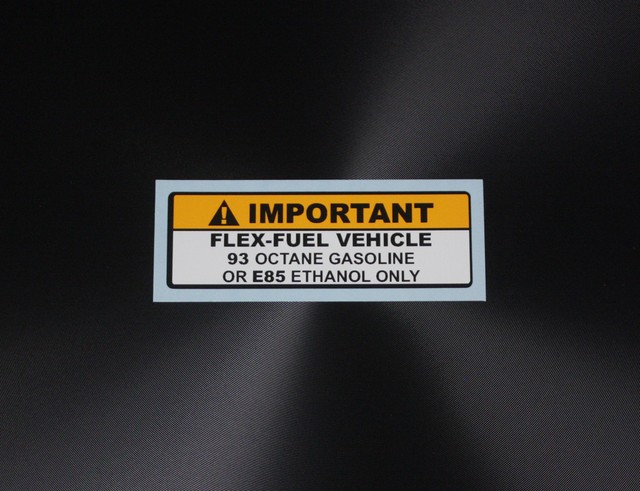 2 Pcs X Flex Fuel Vehicle 93 Octane or E85 Ethanol Gas Fuel Tank ...